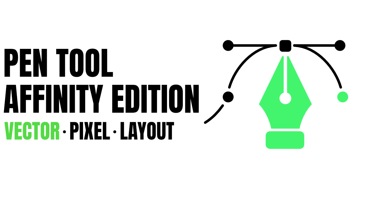 How to use the Pen Tool(Affinity Edition) - Design By ET